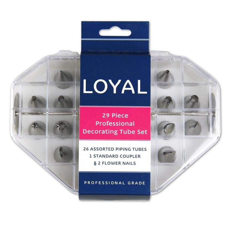 Loyal Standard Decorating Tip set (29 piece) – Cake Bake Decorate