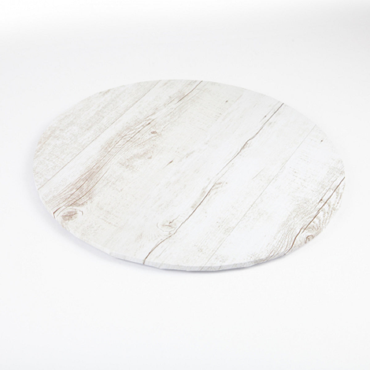 White Wood/Timber Effect Round Cake Board 20cm (8 inch) | Cake Bake ...