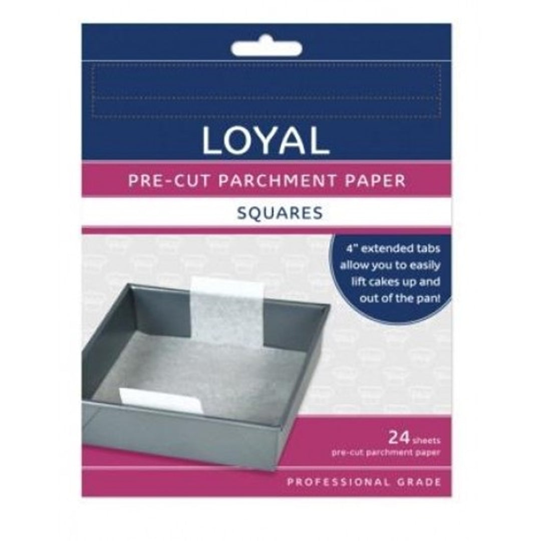 Loyal Square Pre-cut Parchment Baking Paper (24 pack) - various sizes ...