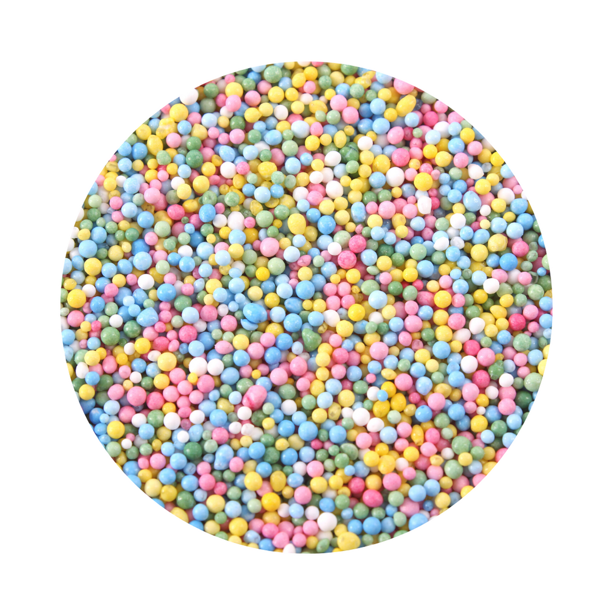 Natural Pastel Non-Pareils Mix 60g – Cake Bake Decorate